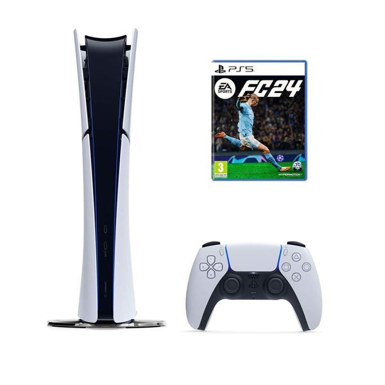 GAME Console Sony Playstation 5 Slim D chassis + EA Sports FC24 ...
